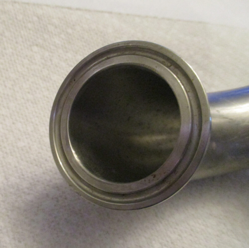 Pipe 1 1/2″ Drain w/1/2″ Outlet Tri Clover Ferrule