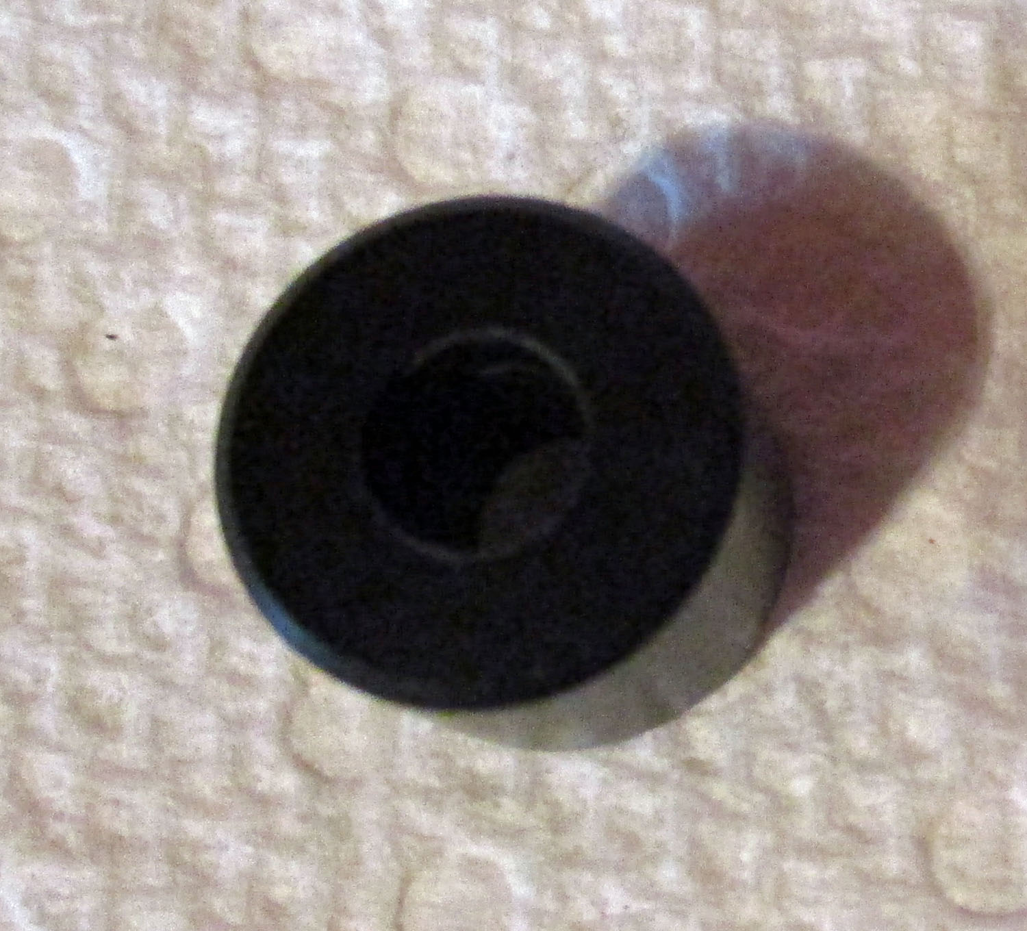 Insulator/Spacer Black 3/8″L