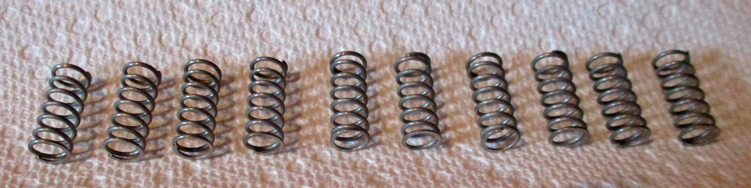 Spring Trigger 3/4" L Pkg of 10 - Dairy Equipment Parts