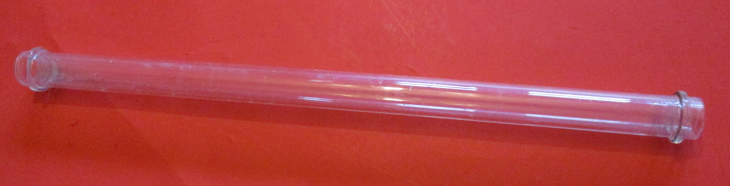 Pipe, Glass 1″OD – 17 3/4″ L