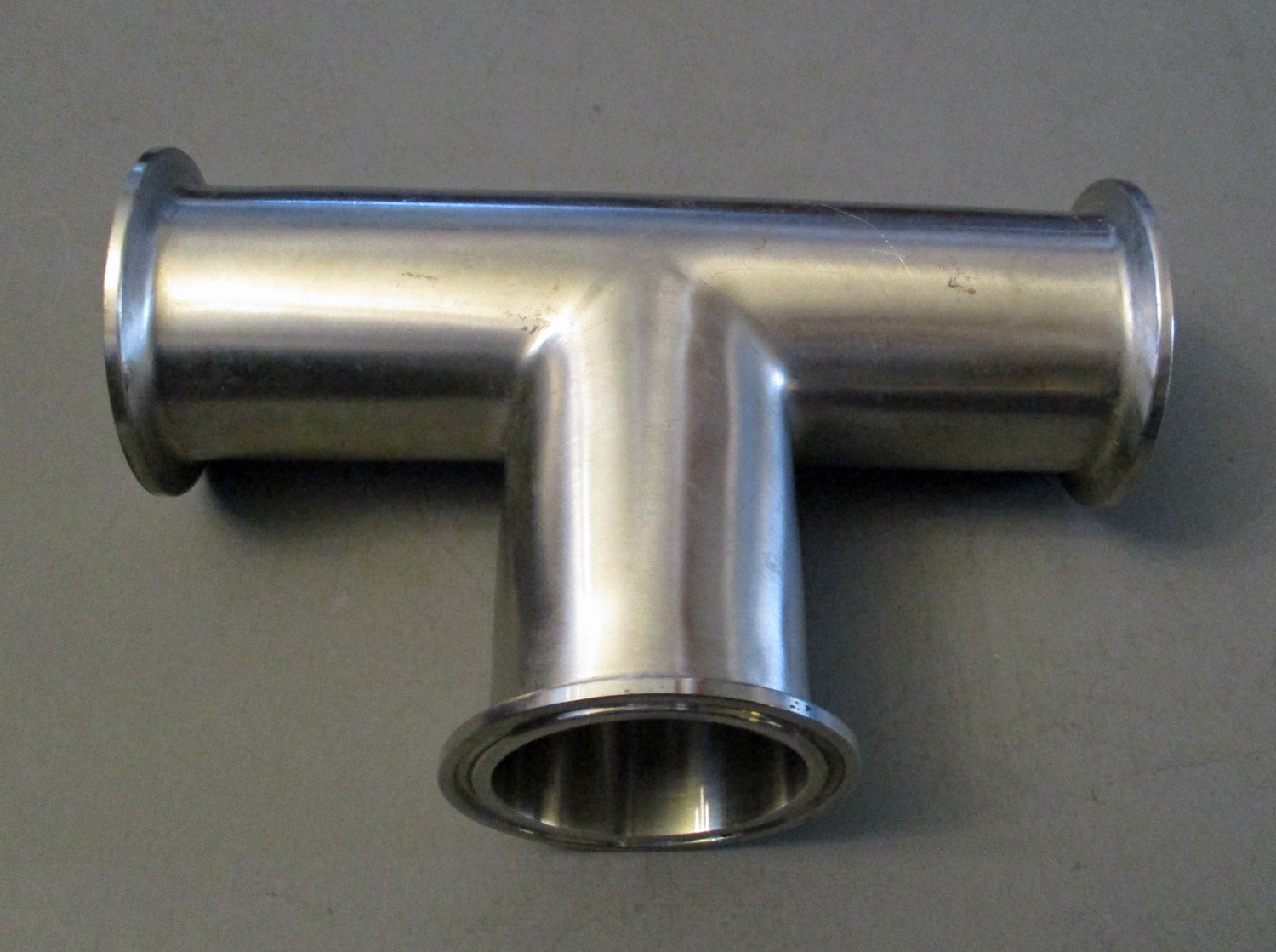 Tee 2" Tri-Clover Ferrule - Dairy Equipment Parts